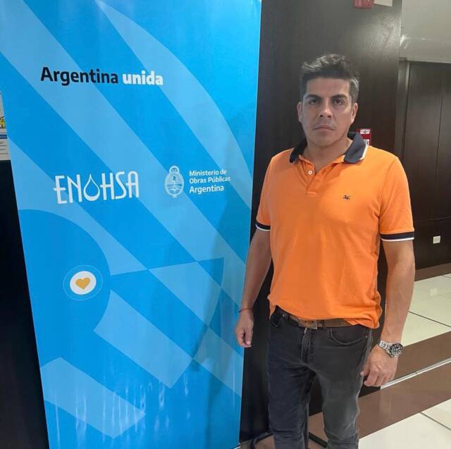 Mario Rivarola visitó ENOHSA - LA OLA digital